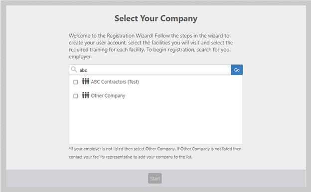 Contractor Employees and Visitors: Self-Registration and Launch Training