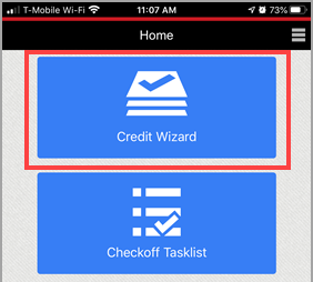 Credit App: Credit Wizard