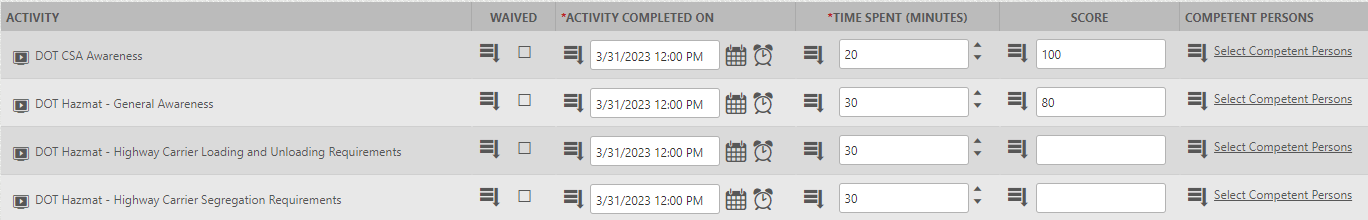 Tracking and Completions: Credit Wizard