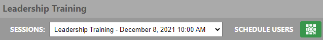 Classes: Manage Class Roster (Take Attendance and Change a Session)