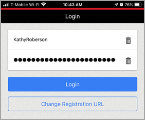 Learn App: Log in and Log out