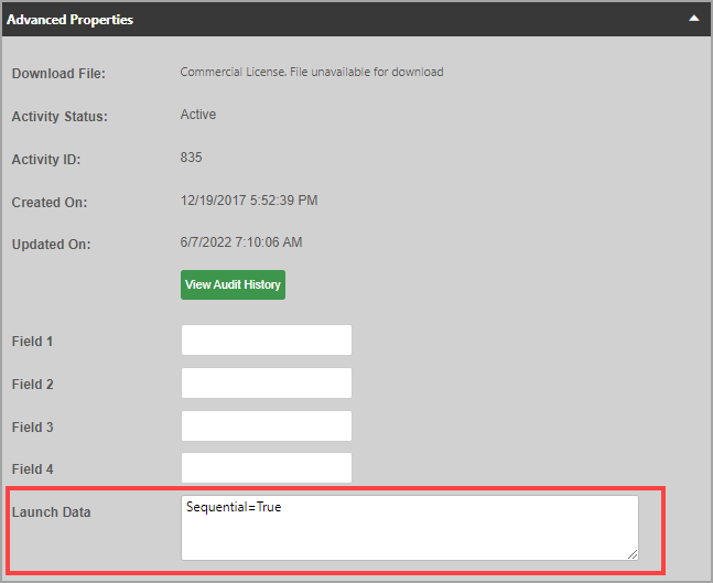 Activities: Manage Activities