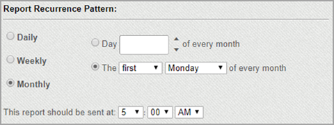 Reports: Run, Print, Export and Schedule Recurring Reports