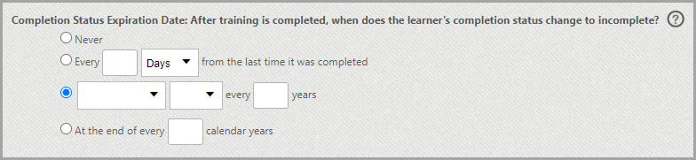 Assign Training: Advanced Scheduling