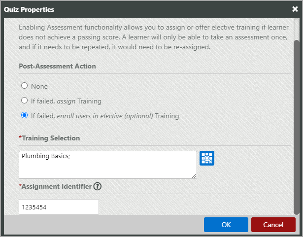 Quizzes: Create a Competency Assessment Quiz
